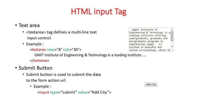 Unit - 2 - Hypertext Markup Language & Cascading Style Sheets | PPT
