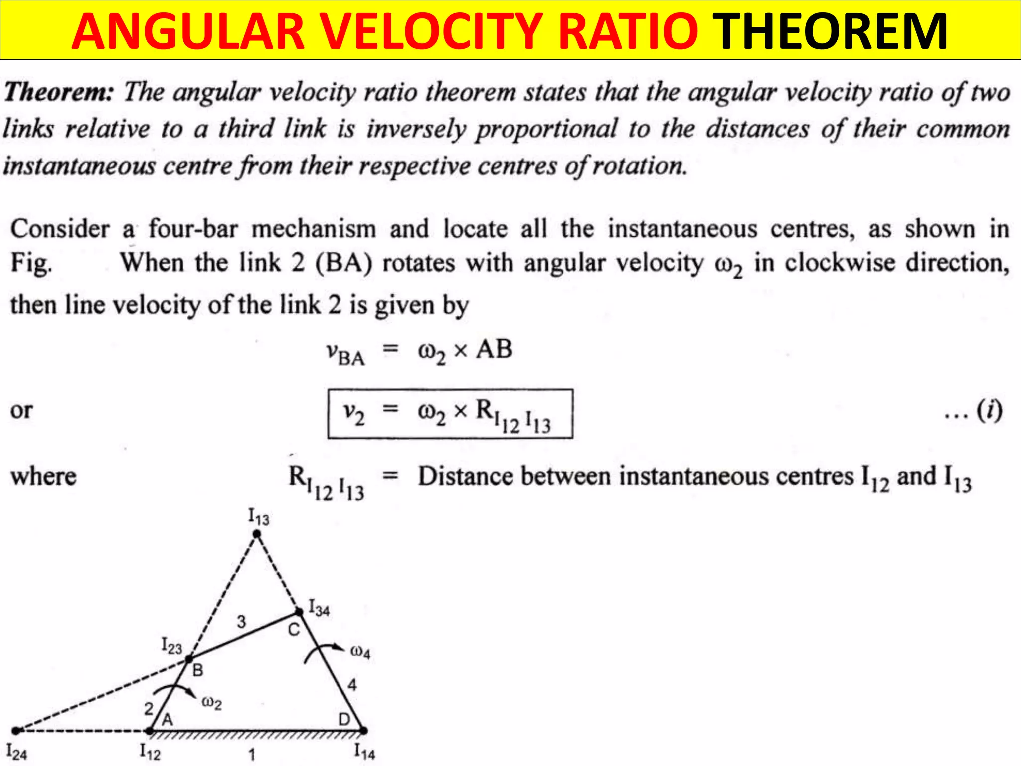 KOM - Unit 2 -kinematics of linkage mechanism | PPTX