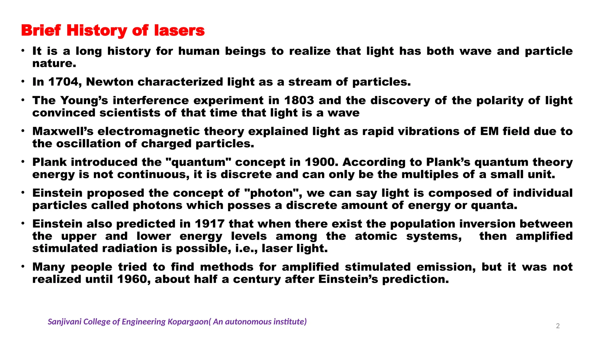 Laser and its applications Basics of Laser.pptx