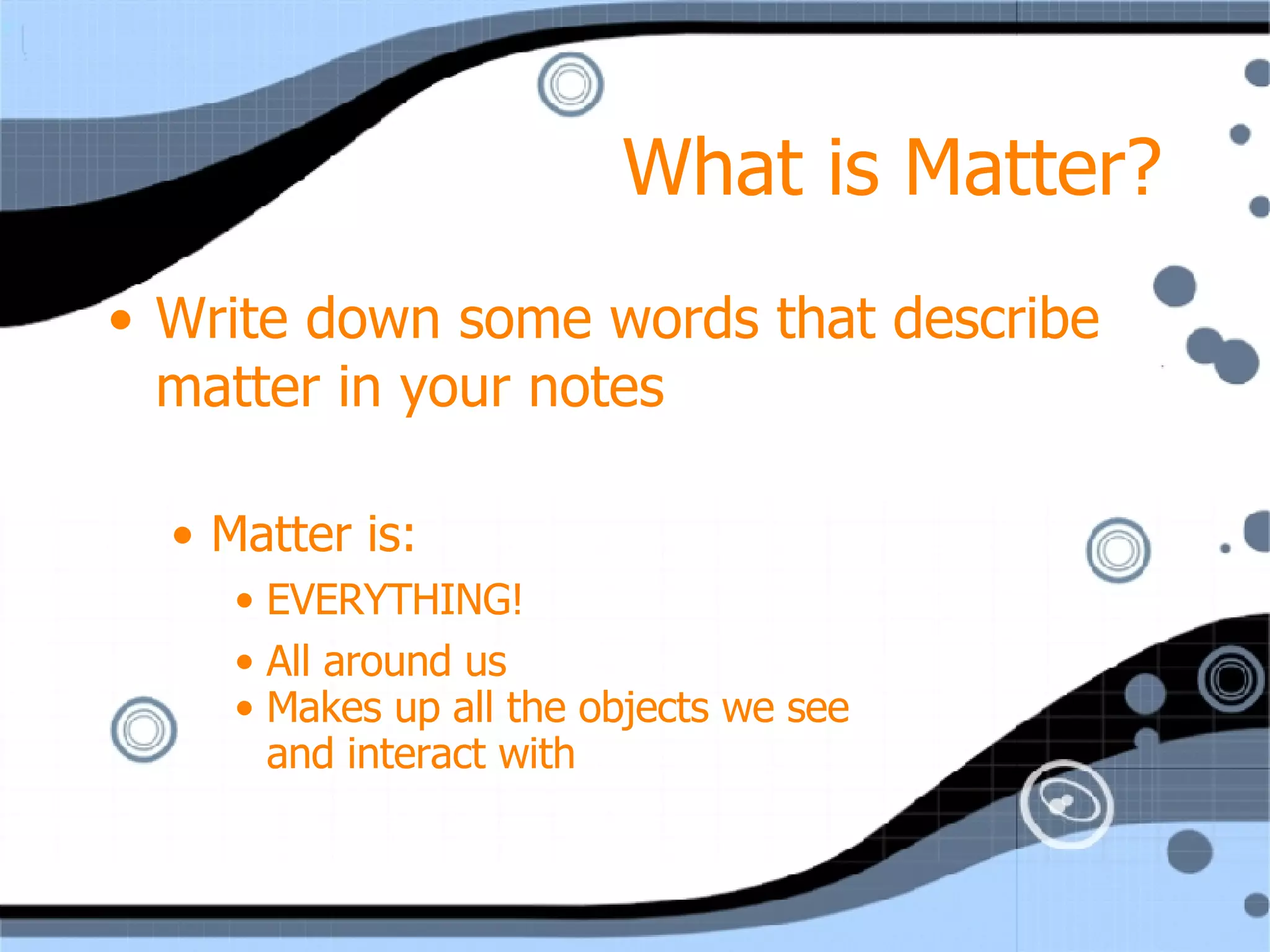 Unit 2 Notes- Properties of Matter- Komperda | PPT