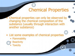 Unit 2 Notes- Properties of Matter- Komperda | PPT