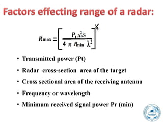 RADAR SYSTEMS | PPTX | Physics | Science