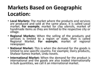 Lec 20 Market & Market Structure | PPTX