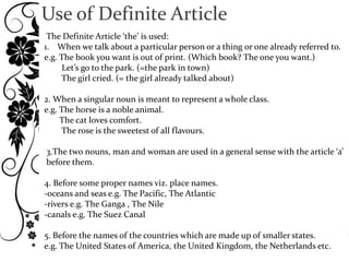 Unit.2.1.use of articles.a.an.the