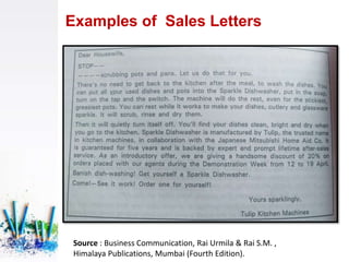 Unit.2.2.sales letters 2 | PPT