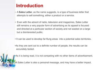Unit.2.1.sales letters 1 | PPT