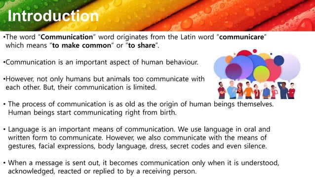 Unit.1.1.theory and process of communication | PPT