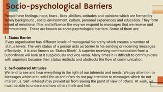 Unit.1.5.barriers to communication | PPTX