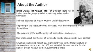 Unit.1.4.chauthi ka jaurha.chugtai | PPTX