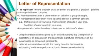 Unit.2.3.representation letters | PPT