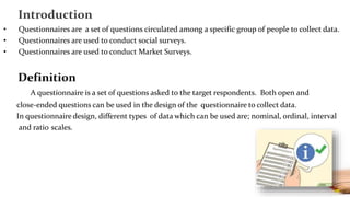 Unit.3.2.questionnaires | PPT