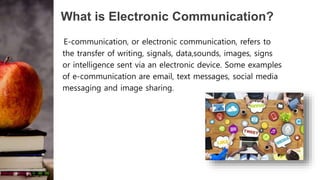 Unit.2.3.electronic communication | PPTX