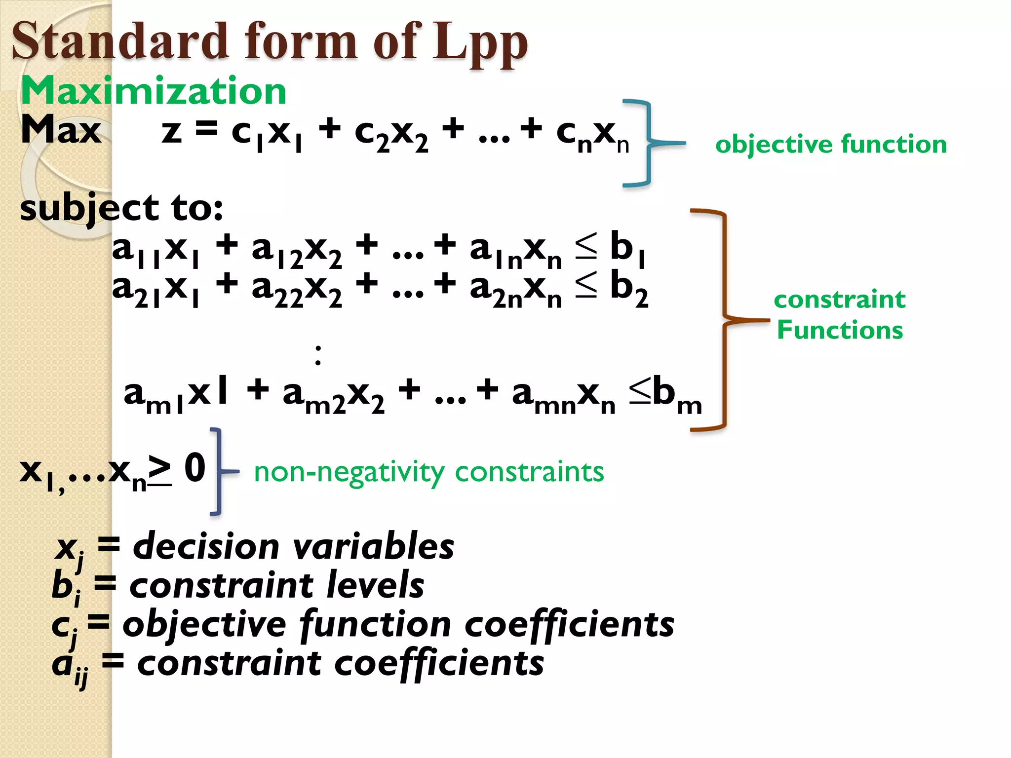 Unit.2. linear programming | PDF
