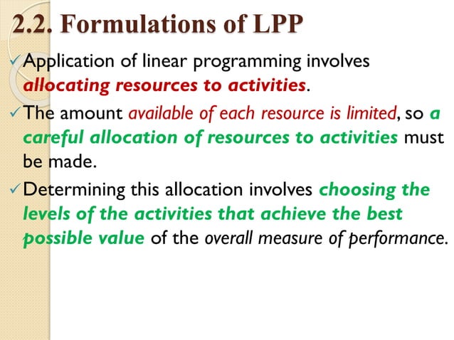 Unit.2. linear programming | PDF | Computing | Technology & Computing