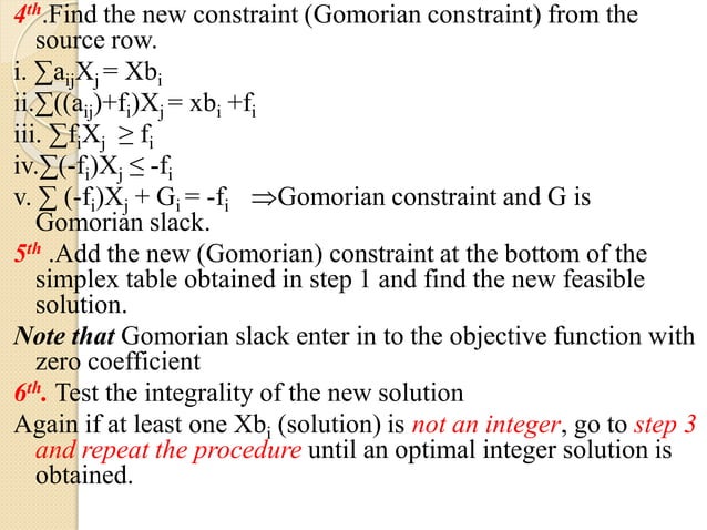 Unit.4.integer programming | PDF