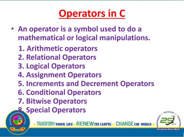 cs8251 unit 1 ppt | PPT