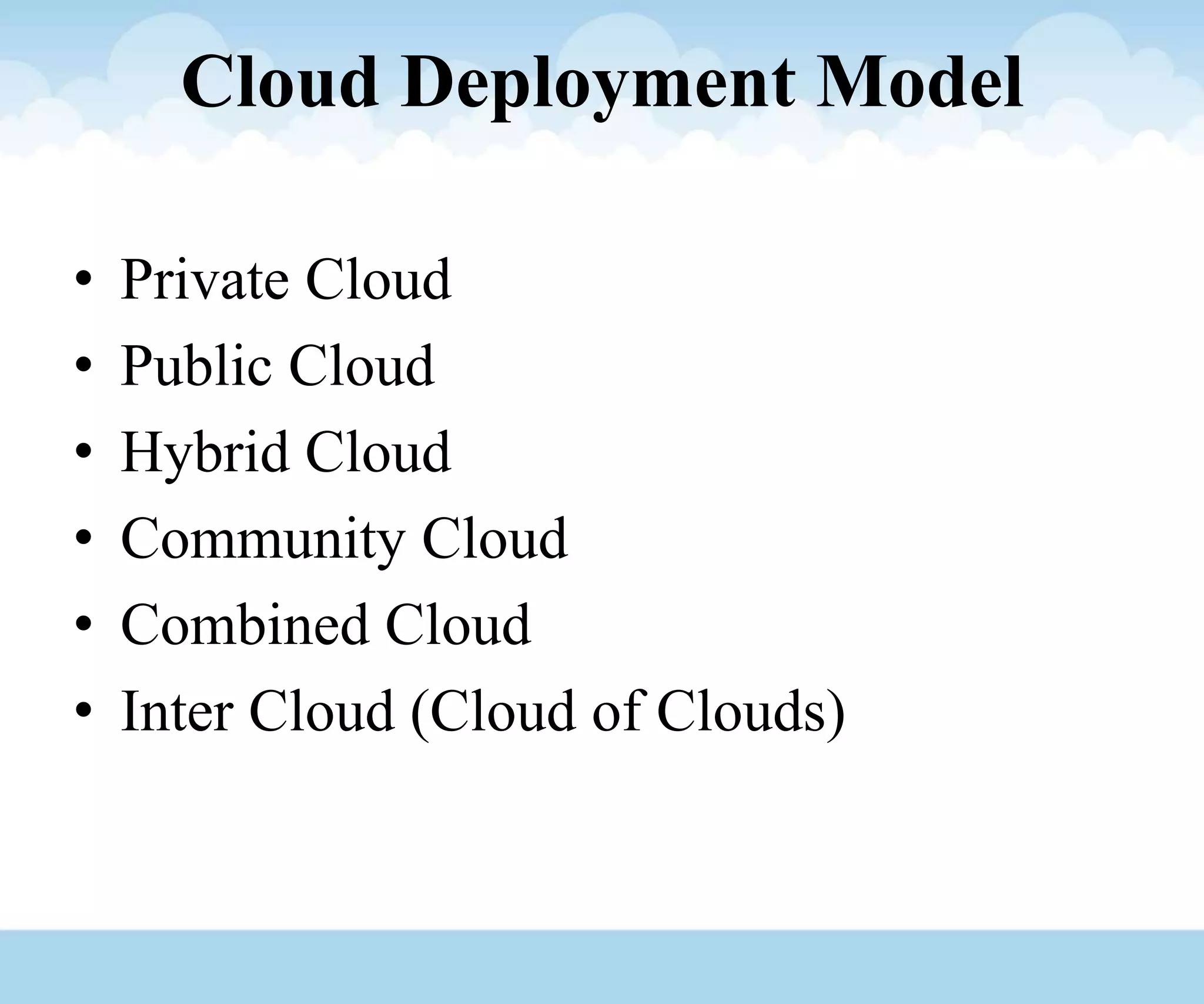 Unit 2 -Cloud Computing Architecture | PPT | Cloud Computing | Internet