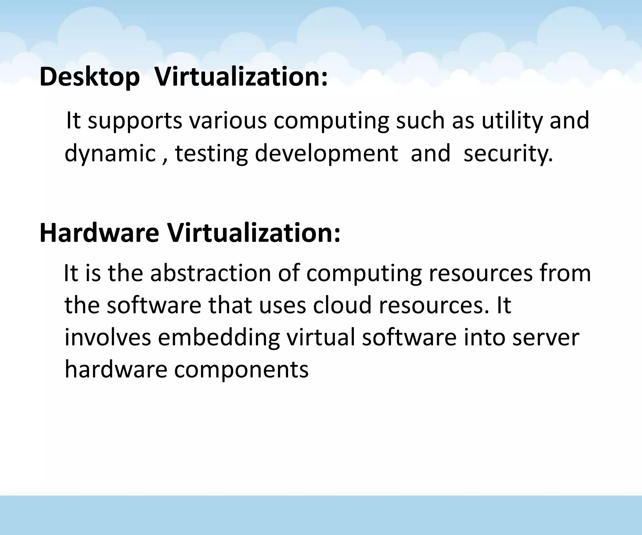 Unit 2 -Cloud Computing Architecture | PPT | Cloud Computing | Internet