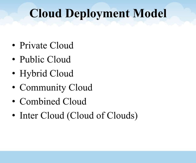 Unit 2 -Cloud Computing Architecture | PPT | Cloud Computing | Internet