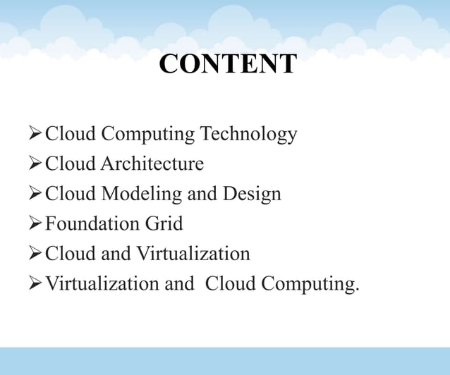Unit 2 Cloud Computing Architecture Ppt Cloud Computing Internet