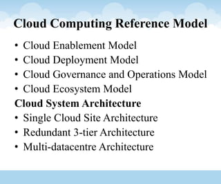 Unit 2 -Cloud Computing Architecture | PPT | Cloud Computing | Internet
