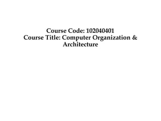 coa | PPTX