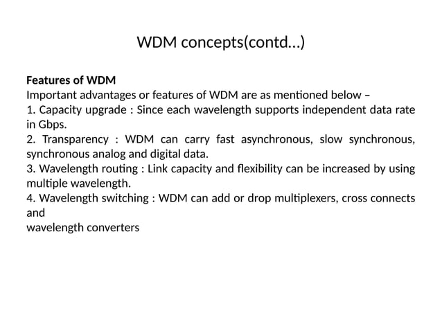 UNIT. 6.WDM CONCEPTS AND COMPONENTS.pptx
