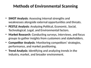 SWOT Analysis: Strategy and Environmental Scanning | PPT