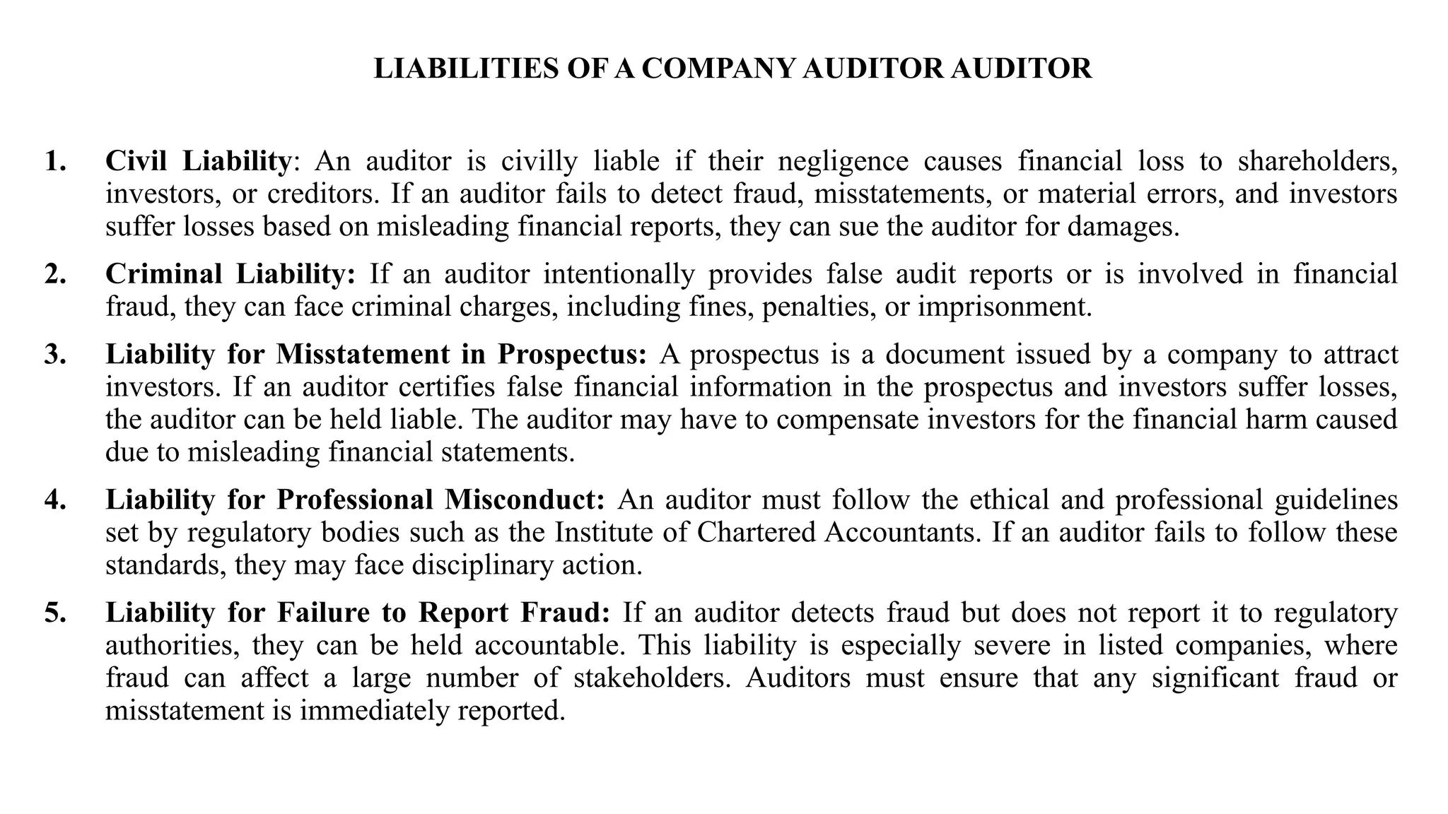 PPt on the topic Appointment of company auditor | PPTX
