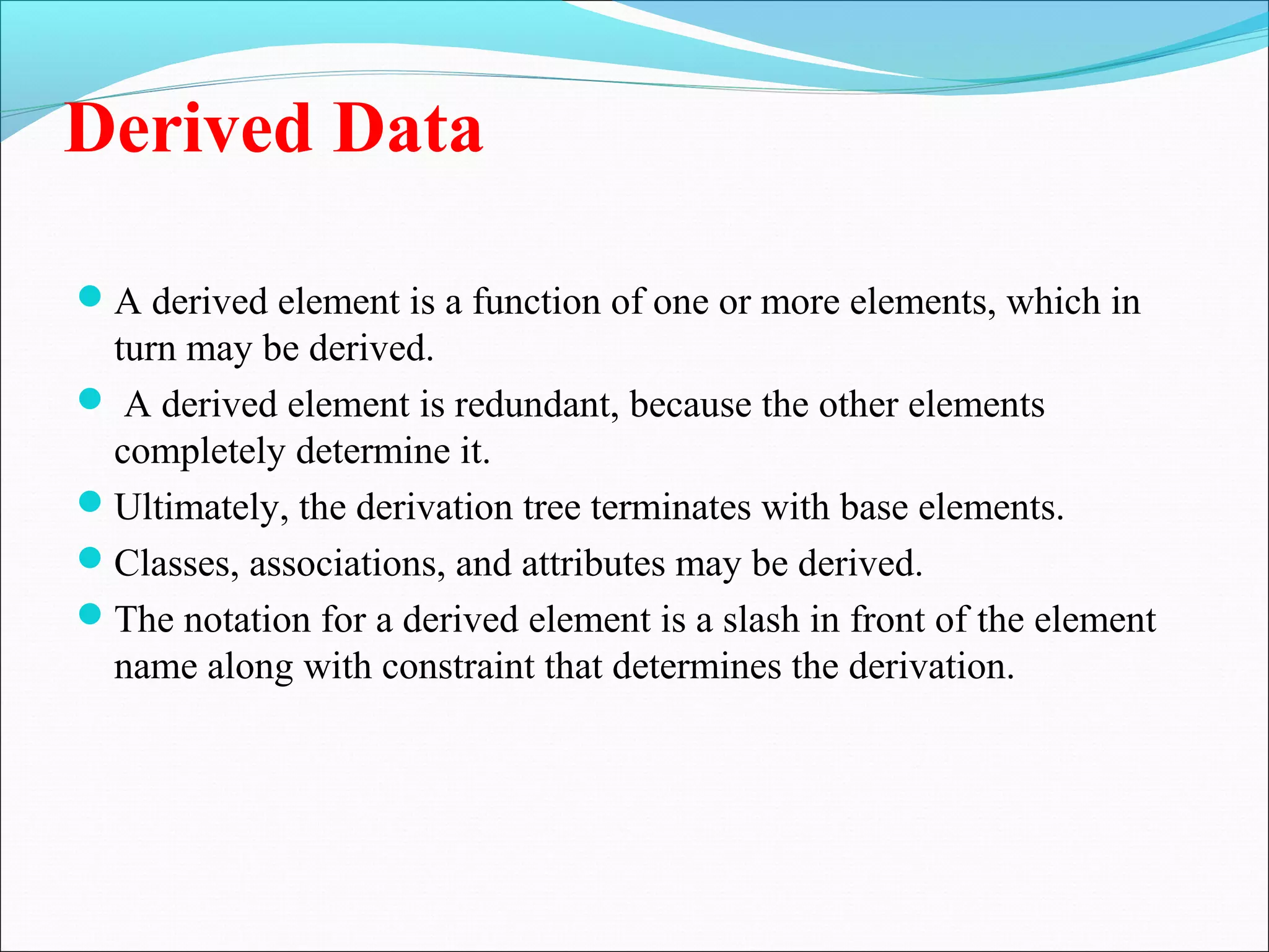 Unit 2advanced Class Modeling And State Diagram Ppt 