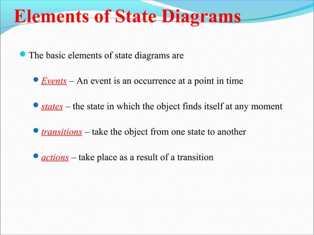 Unit 2(advanced class modeling & state diagram) | PPT | Programming ...