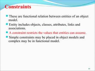 Unit 2(advanced class modeling & state diagram) | PPT