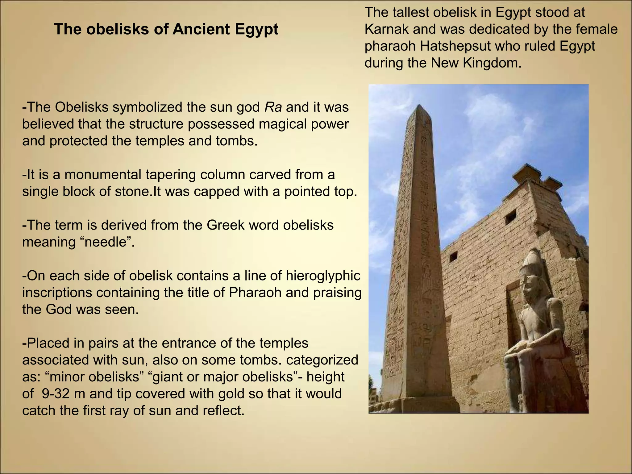 Ancient Egyptian architecture | PPT