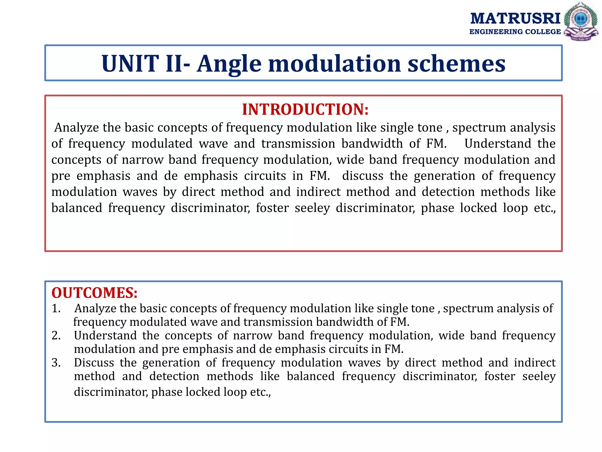 Unit- 2 Angle Modulation.ppt