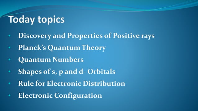 UNIT No-2 Atomic Structure of atoms.pptx | Chemistry | Science