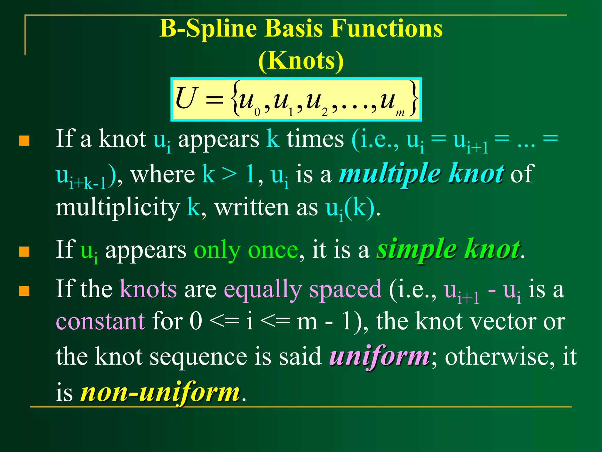 B-spline | PPT