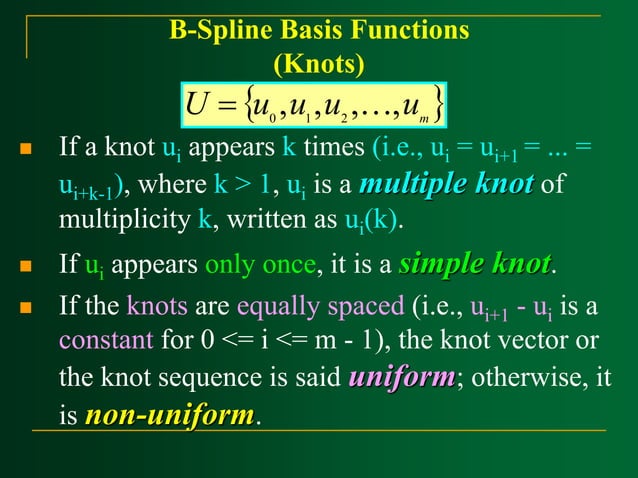 B-spline | PPT