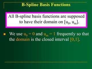 B-spline | PPT