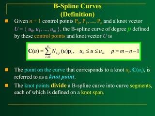 B-spline | PPT