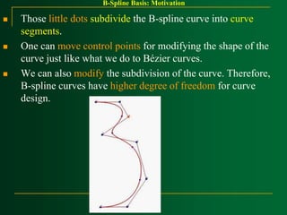 B-spline | PPT