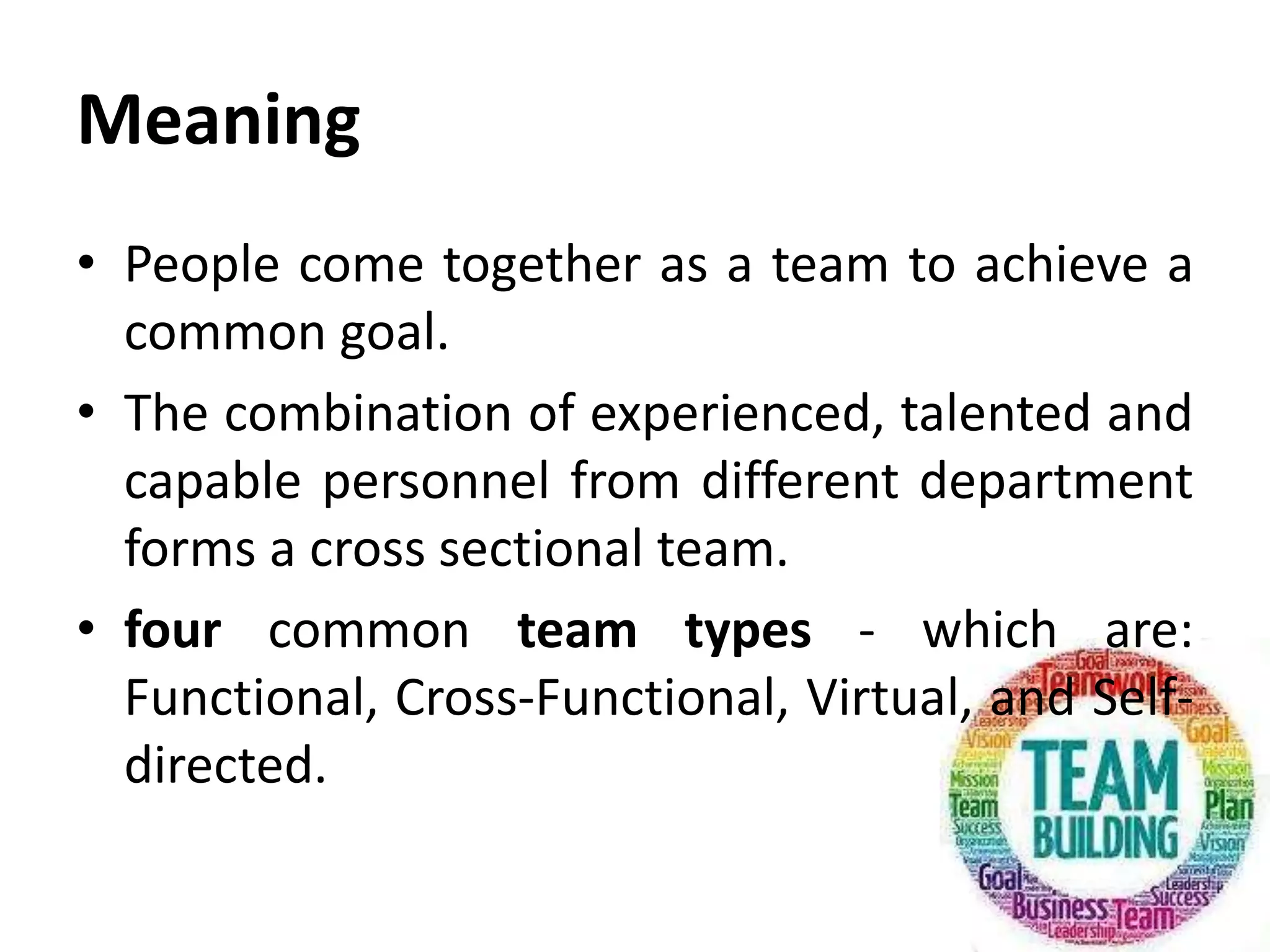 Building Effective Teams | PPTX