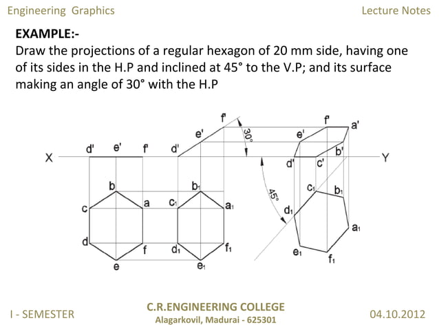 Unit 2c-16-projection-of-planes | PPT