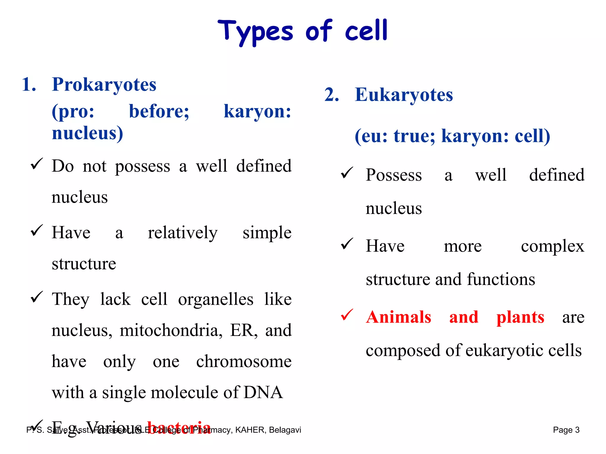 Cell and Transport Processes Across Cell Membrane | PPT