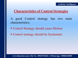 Control Strategies in AI | PPTX