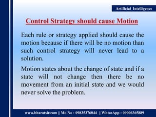 Control Strategies in AI | PPTX