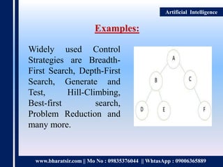 Control Strategies in AI | PPTX