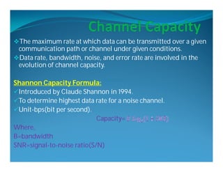 Data Communication Principles | PDF