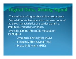 Data Communication Principles | PDF