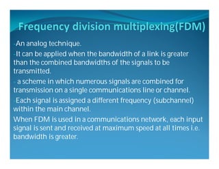 Data Communication Principles | PDF