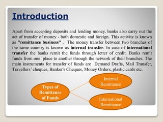 Unit 2 (different means of remittance) (As per syllabus 2017-18) | PPSX